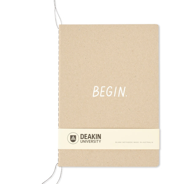 A5 Notebook - Begin – Deakin University merchandise store